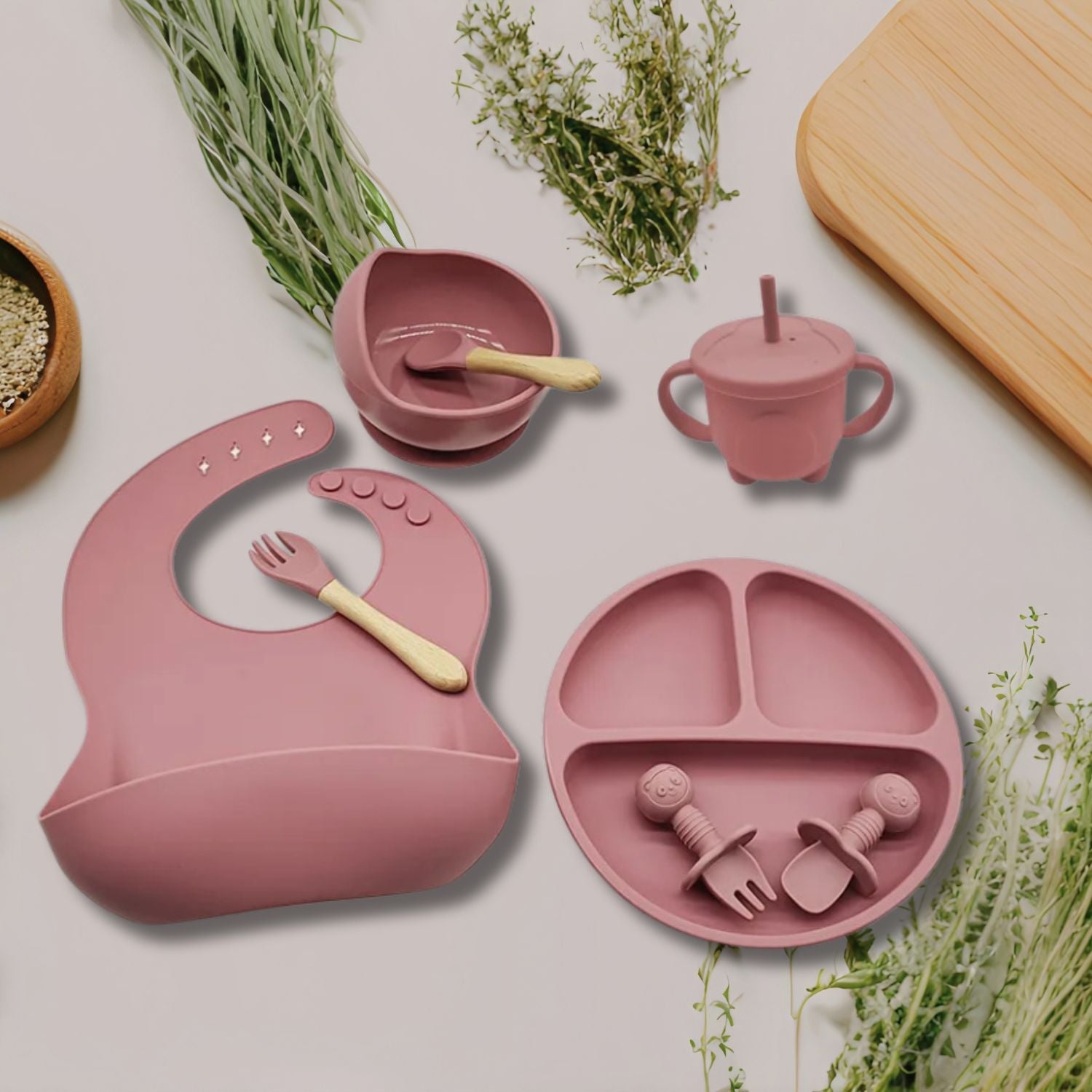 Coffret Repas Bébé : EasyMeal™ – Cheerful Rainbow